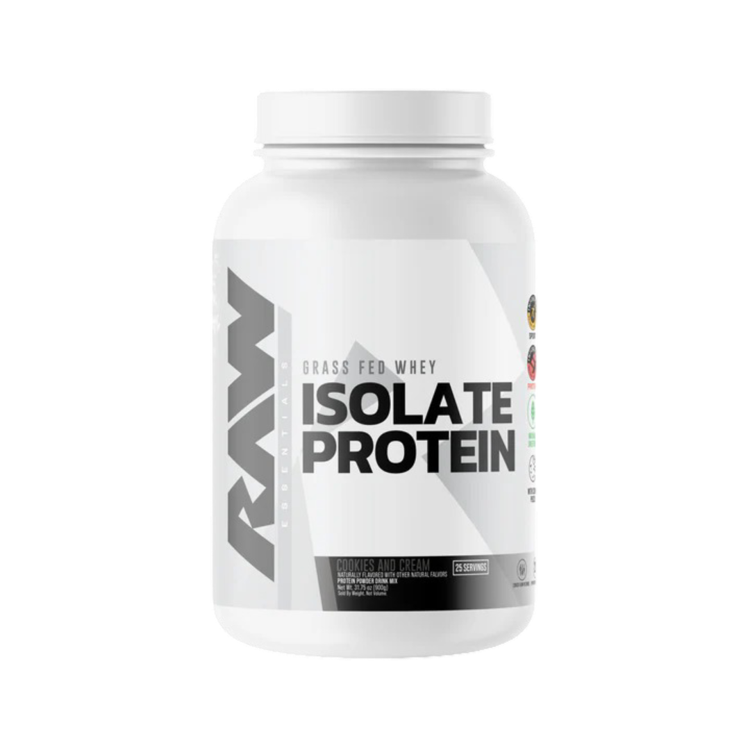Isolate Protein Essentials “Raw Nutrition” (25 servicios) – Life Nutrition⚡