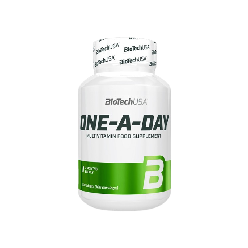 One a Day Multivitamin 100 dosis BiotechUsa – Life Nutrition⚡